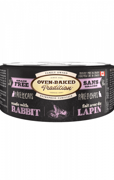 Oven-Baked Tradition Cat Adult Rabbit Pate 5.5oz – G&E Pharmacy