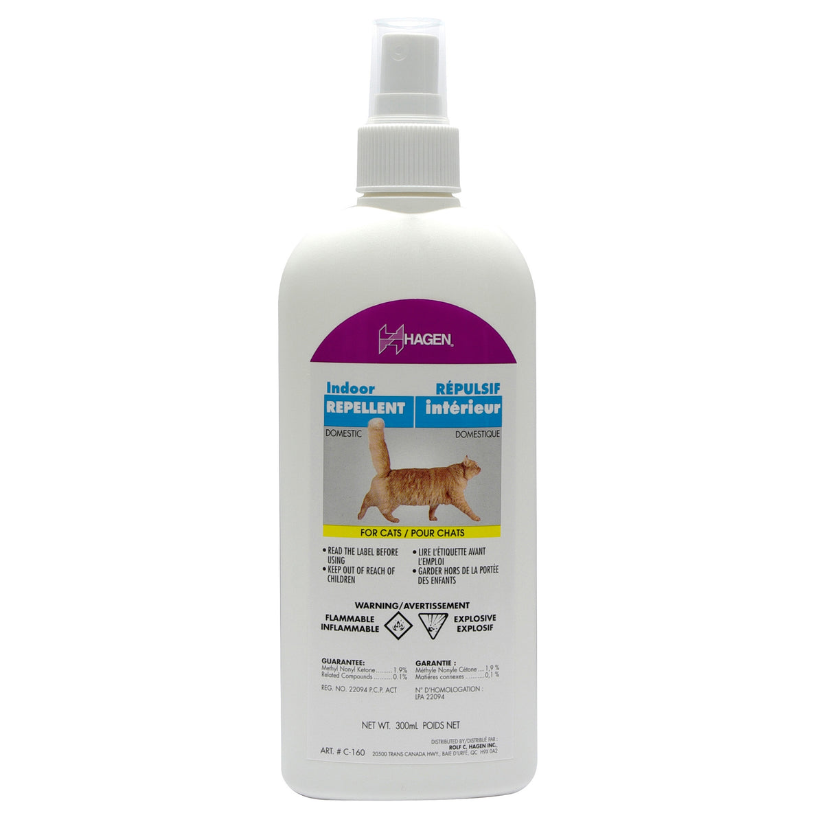 Hagen Non-Aerosol Indoor Cat Repellent - 300 ml – G&E Pharmacy