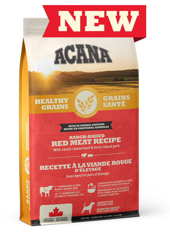 Acana Healthy Grains Ranch-Raised Red Meat Recipe – G&E Pharmacy