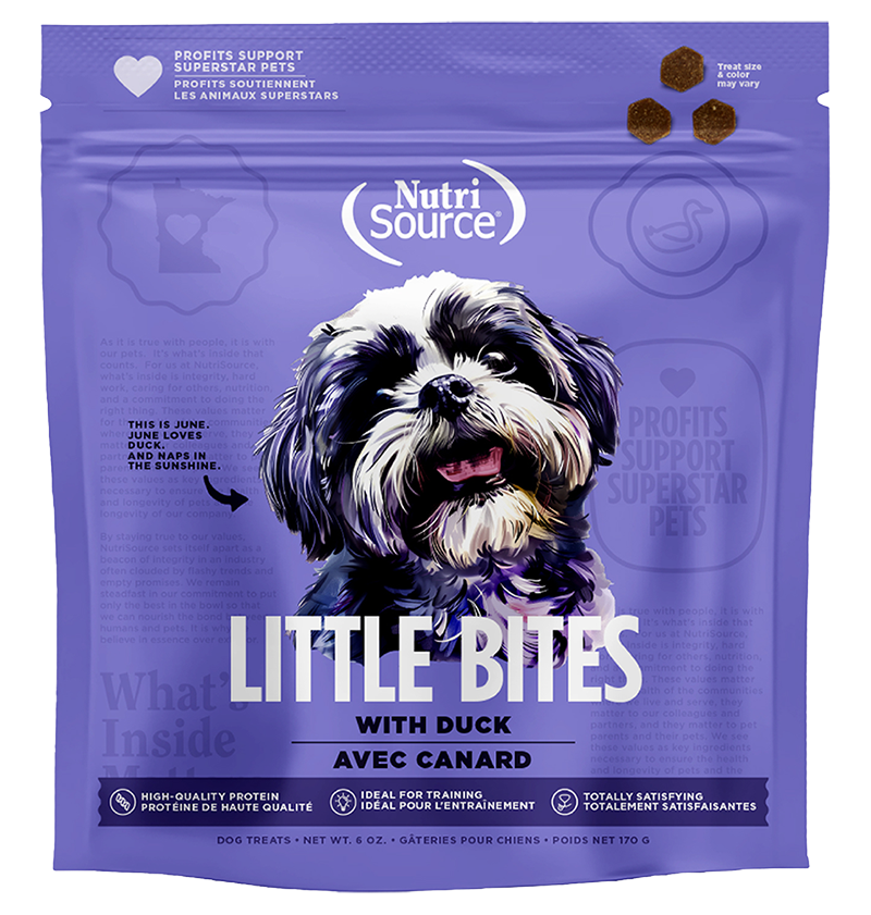 Nutrisource Duck Little Bites 6oz – G&E Pharmacy