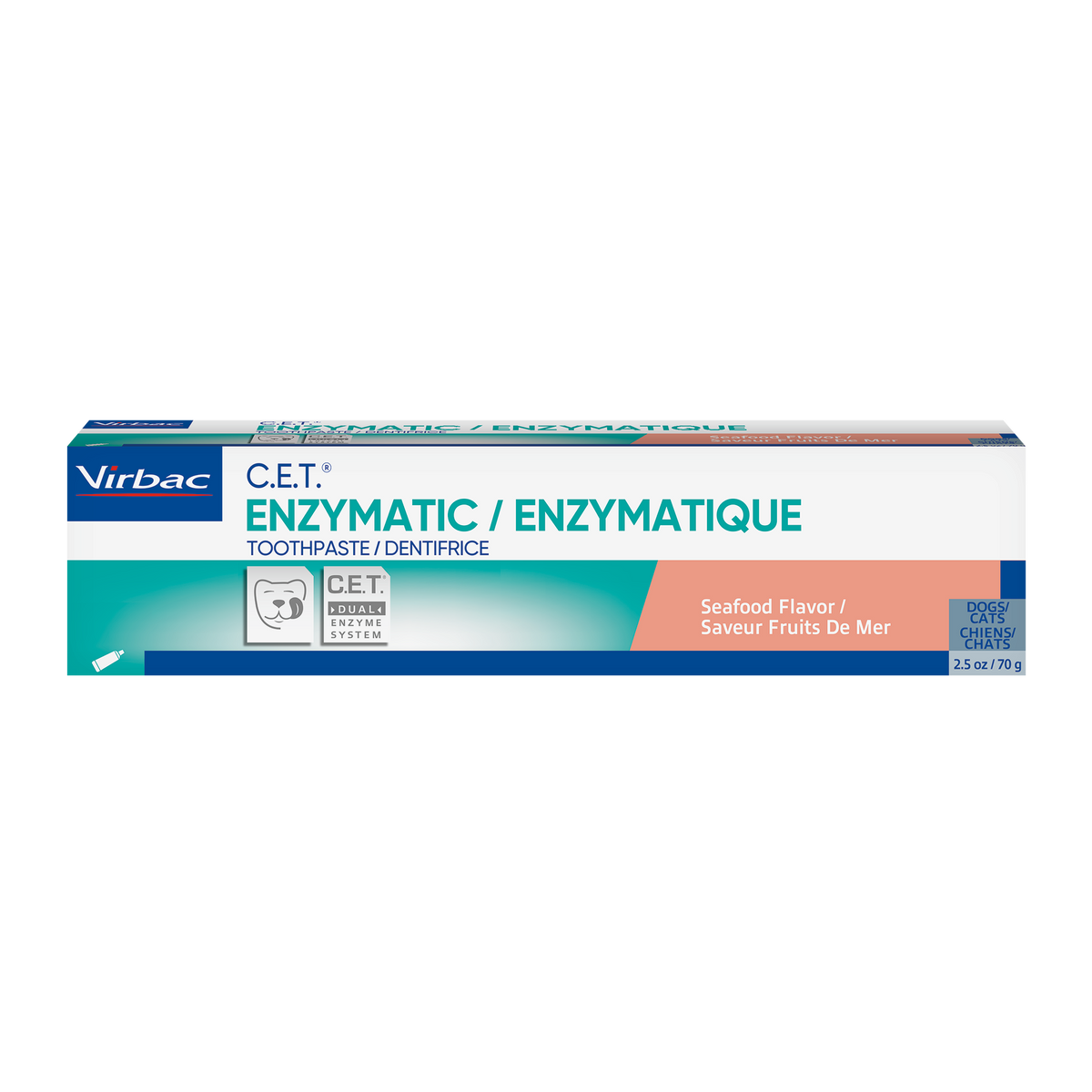 Virbac C.E.T.® Enzymatic Toothpaste for Dogs and Cats 70g – G&E Pharmacy