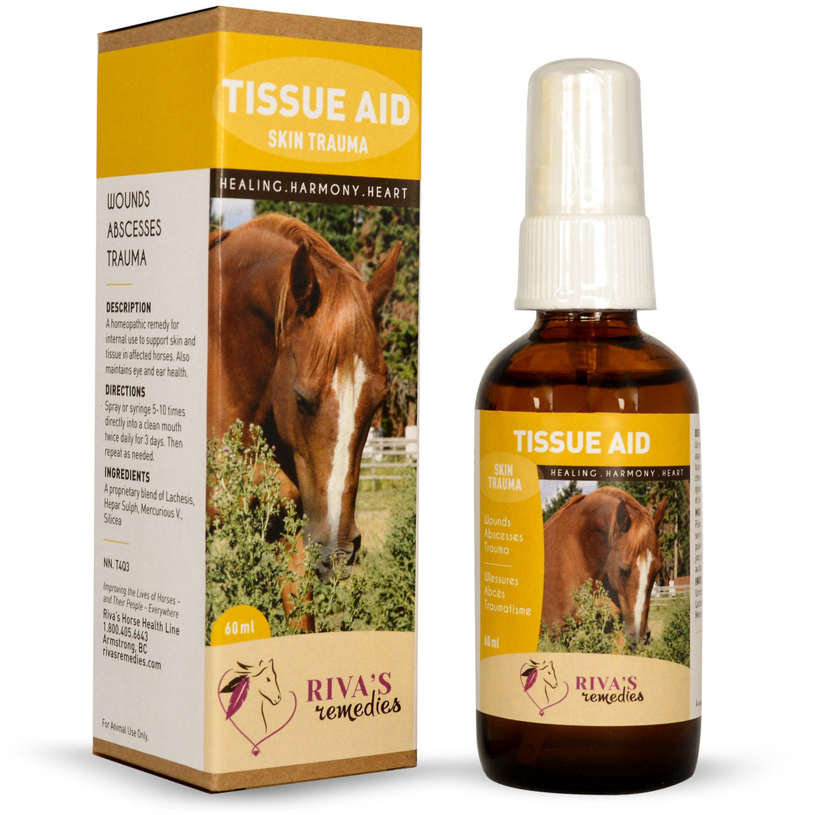 Riva's Remedies Tissue Aid for Horses – G&E Pharmacy