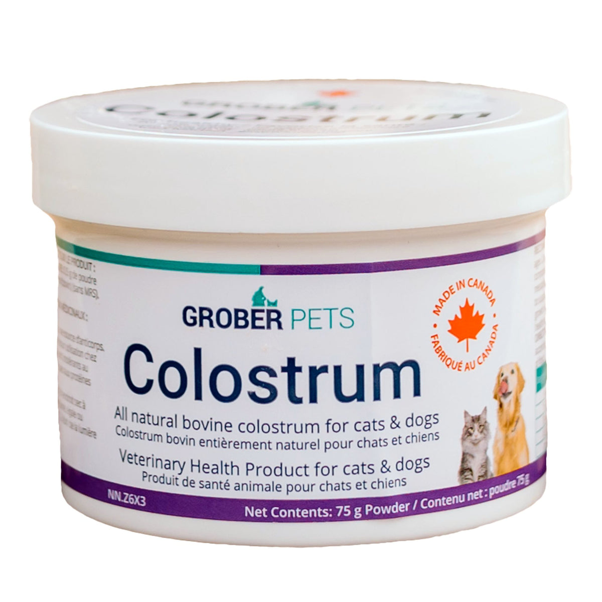 Grober Pets Colostrum Powder 75g – G&E Pharmacy