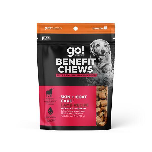 GO! Benefit Chews Skin+Coat Care Lamb 6OZ – G&E Pharmacy