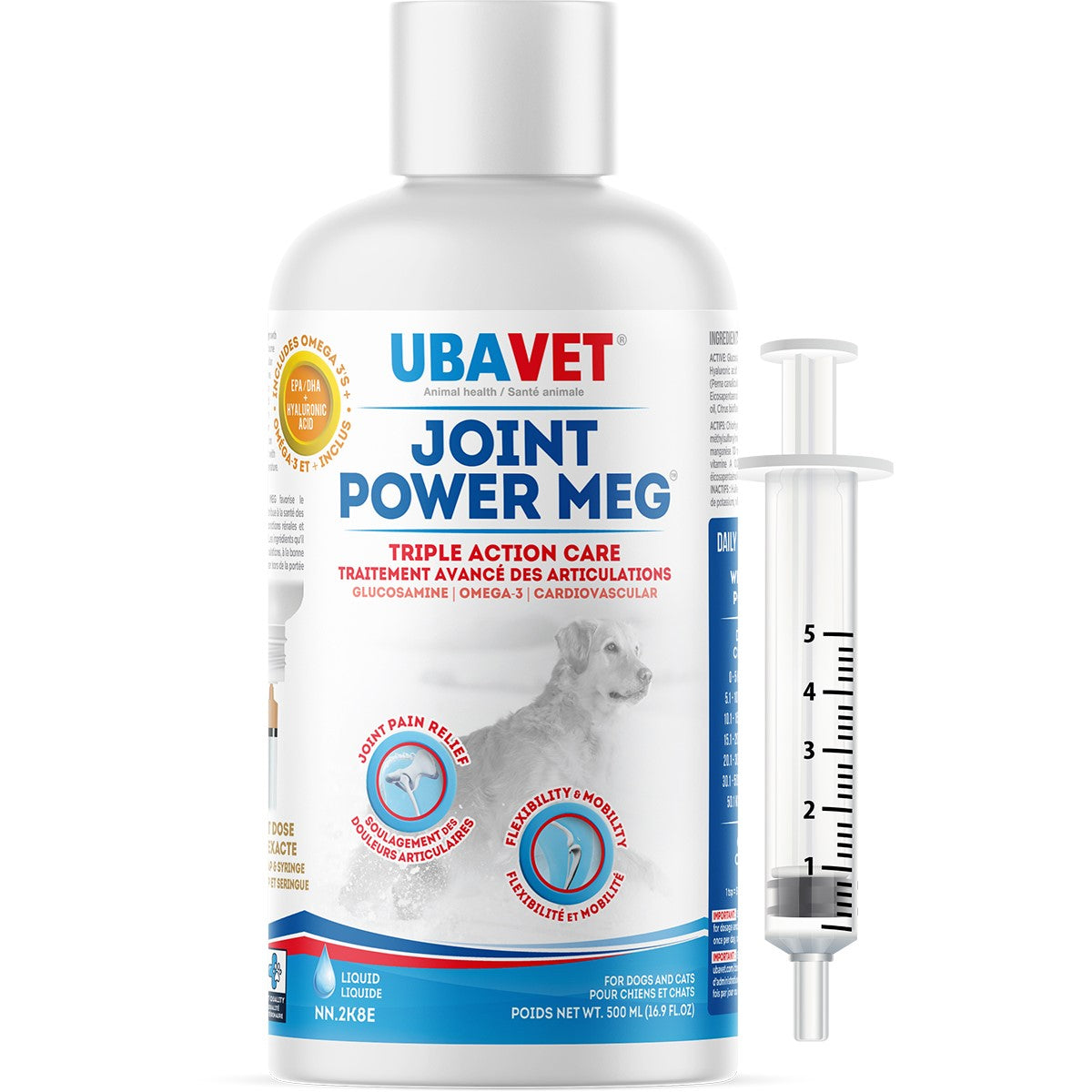UbaVet Joint Power Meg Triple Action Care Liquid – G&E Pharmacy